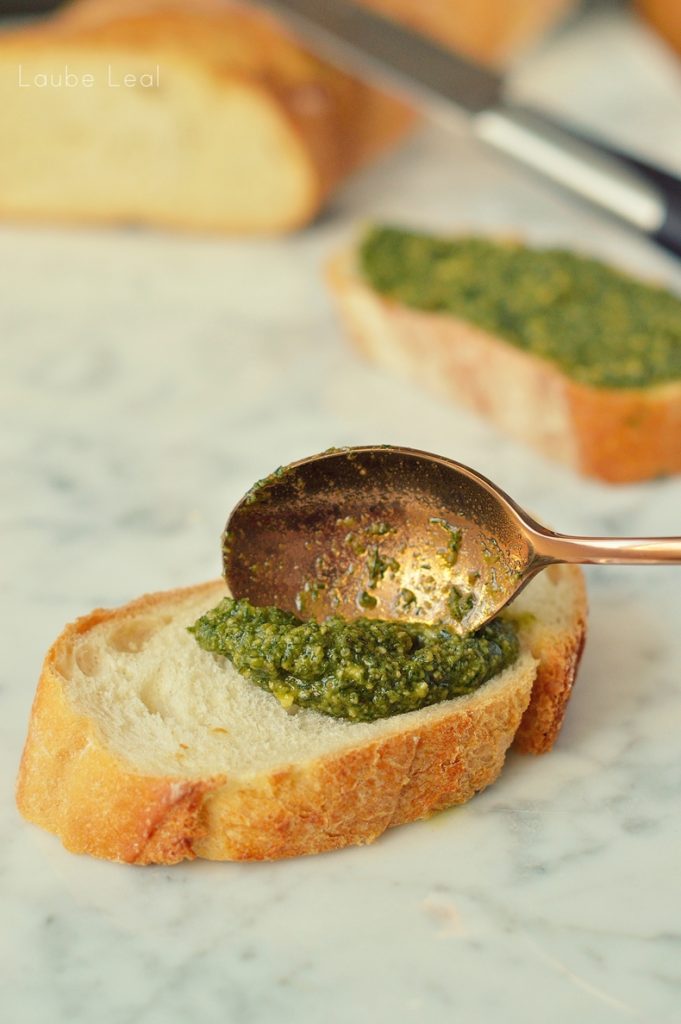 Pesto de hinojo (sus ramas más finas y sus hojas) - Laube Leal